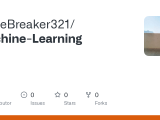 Github Codebreaker321 Machine Learning