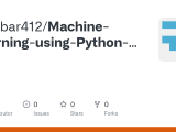 Github Sarobar412 Machine Learning Using Python Ibm Coursera