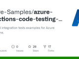 Github Azure Samples Azure Functions Code Testing Sample Unit And