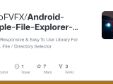 Github Baliofvfx Android Simple File Explorer Library Simple