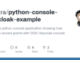 Github Ddtxra Python Console Keycloak Example A Simple Python