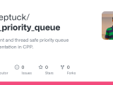 Github Dheeptuck Cpp Priority Queue A Efficient And Thread Safe