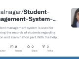 Github Komalnagar Student Management System Using Python The Student