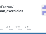 Github Netofrazao Python Exercicios