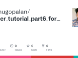 Github Jishnugopalan Flutter Tutorial Part6 Forms