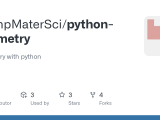 Github Compmatersci Python Geometry Geometry With Python