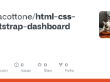 Github Sofiacottone Html Css Bootstrap Dashboard