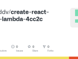 Github Nasddv Create React App Lambda 4cc2c