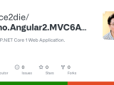 Github Dance2die Demo Angular2 Mvc6aspnet5 First Asp Net Core 1 Web