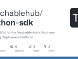Github Teachablehub Python Sdk Python Sdk For The Teachablehub S