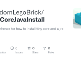 Github Randomlegobrick Tinycorejavainstall Quick Refrence For How To