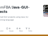 Github Fahimfba Java Gui Projects Some Small Gui Projects Using Java