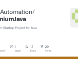 Github Sdetautomation Seleniumjava Selenium Startup Project For Java