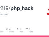 Github Jptr218 Php Hack Cve 2019 11043