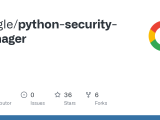 Releases Google Python Security Manager Github