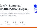 Github Lseg Api Samples Article Rd Python