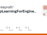 Github Andreaprati Deeplearningforengineeringapplicationscourse