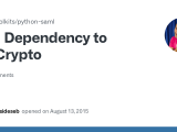 Dependency To M2crypto Issue 79 Saml Toolkits Python Saml Github