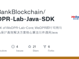 Github Webankblockchain Wedpr Lab Java Sdk Java Sdk Of Wedpr Lab