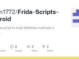 Github Prem1772 Frida Scripts Android The Frida Script To Hook