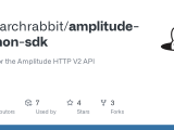 Github Researchrabbit Amplitude Python Sdk Client For The Amplitude