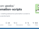 Github Python Geeks Automation Scripts Repo For Creating Awesome