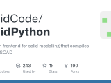 Github Solidcode Solidpython A Python Frontend For Solid Modelling