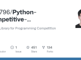 Github Ndb796 Python Competitive Programming Team Notes Python