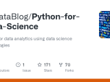 Github Pydatablog Python For Data Science A Blog For Data Analytics