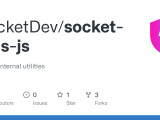 Github Socketdev Socket Utils Js Socket Internal Utilities