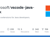 Github Microsoft Vscode Java Pack Vs Code Extensions For Java