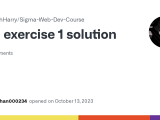 Exercise 1 Solution Issue 45 Codewithharry Sigma Web Dev Course