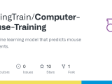 Github Codingtrain Computer Mouse Training A Machine Learning Model