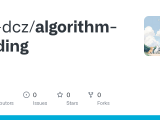 Github Ac Dcz Algorithm Coding