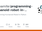 Github Dainamite Programming Humanoid Robot In Python Programming