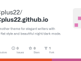 Github Abcplus22 Abcplus22 Github Io рџћё Yet Another Theme For Elegant