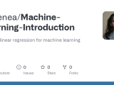 Github Catenea Machine Learning Introduction A Basic Linear