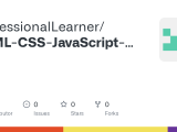 Github Professionallearner Html Css Javascript For Web Developers