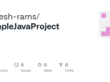 Github Ramesh Rams Samplejavaproject