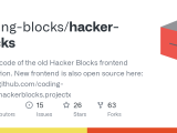 Github Coding Blocks Hacker Blocks Source Code Of The Old Hacker