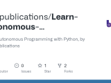 Github Bpbpublications Learn Autonomous Programming With Python