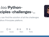 Github Yoo Joo Python Principles Challenges Solution Here You Can
