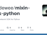 Github Nodewee Mixin Sdk Python Mixin Network Sdk For Python