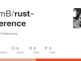 Github Samb Rust Reference The Rust Reference