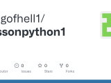 Github Kingofhell1 Lessonpython1