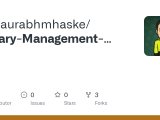 Github Thesaurabhmhaske Library Management System Using Java