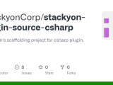 Github Stackyoncorp Stackyon Plugin Source Csharp Stackyon S