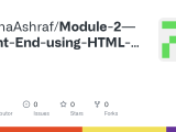 Github Ashnaashraf Module 2 Front End Using Html Css Bootstrap And Js