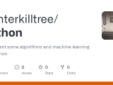 Github Hunterkilltree Python Implement Some Algorithms And Machine