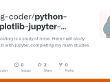 Github 1king Coder Python Matplotlib Jupyter Notebook This